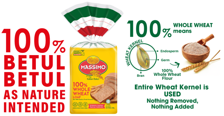 Massimo 100% Whole Wheat - Massimo